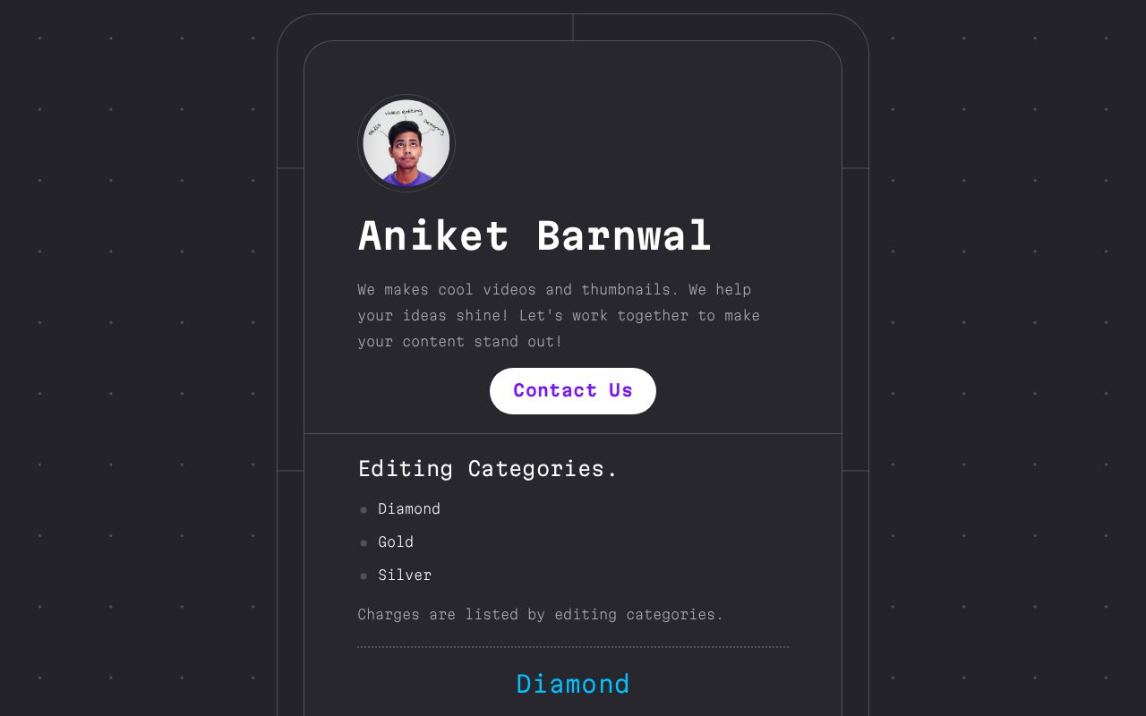 video editing portfolio of aniketskill